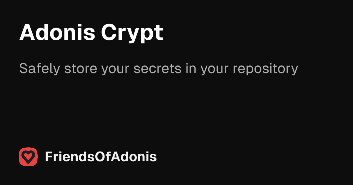 Introduction | Friends Of Adonis